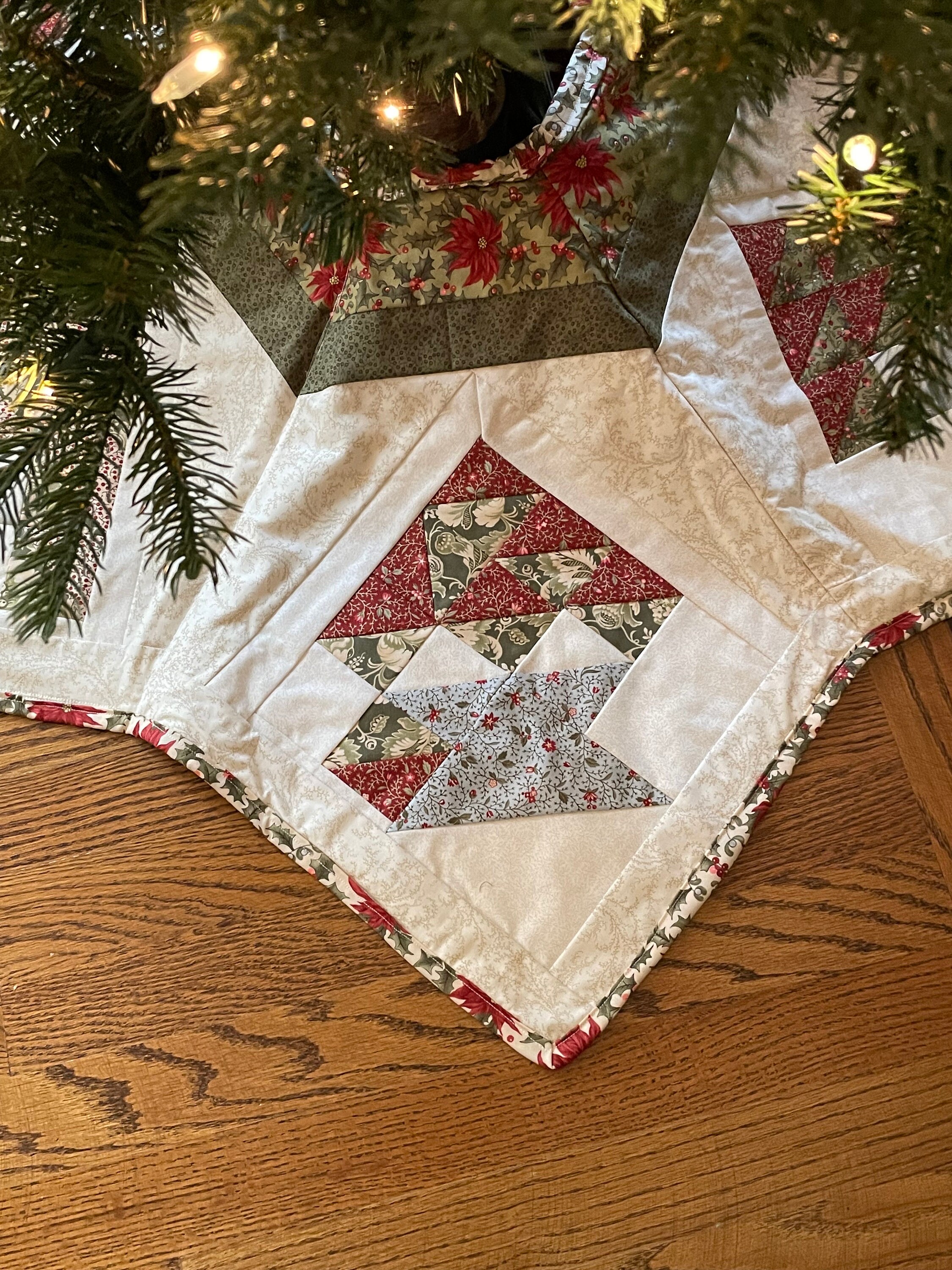 DIGITAL PATTERN: Fairhope Star Christmas Tree Skirt - Etsy