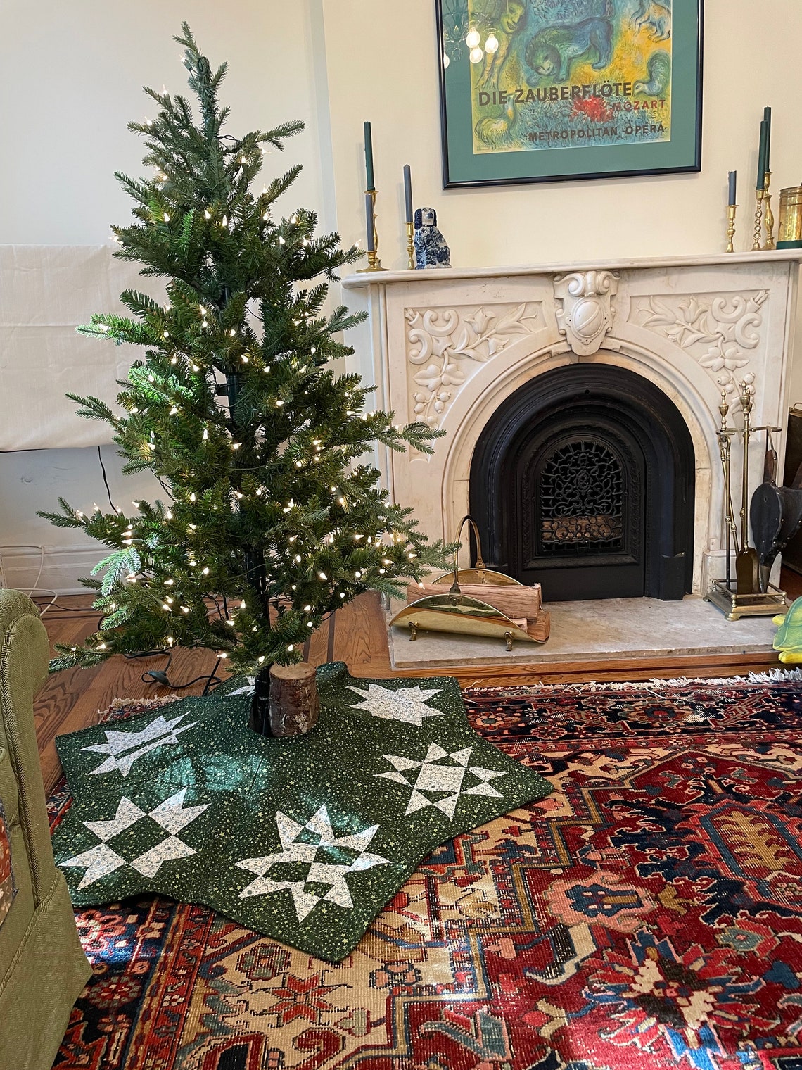 DIGITAL PATTERN: Fairhope Star Christmas Tree Skirt - Etsy