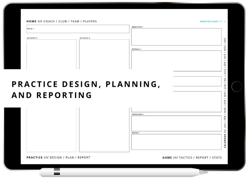 Digital Soccer Planner 2022 - Etsy