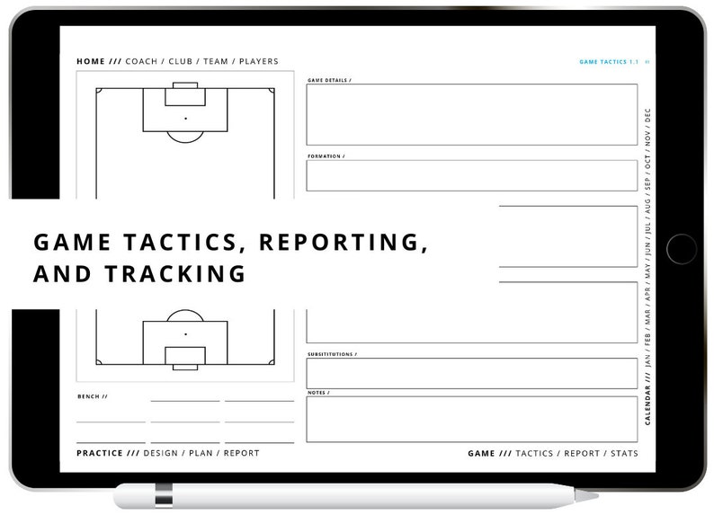 Digital Soccer Planner 2022 - Etsy