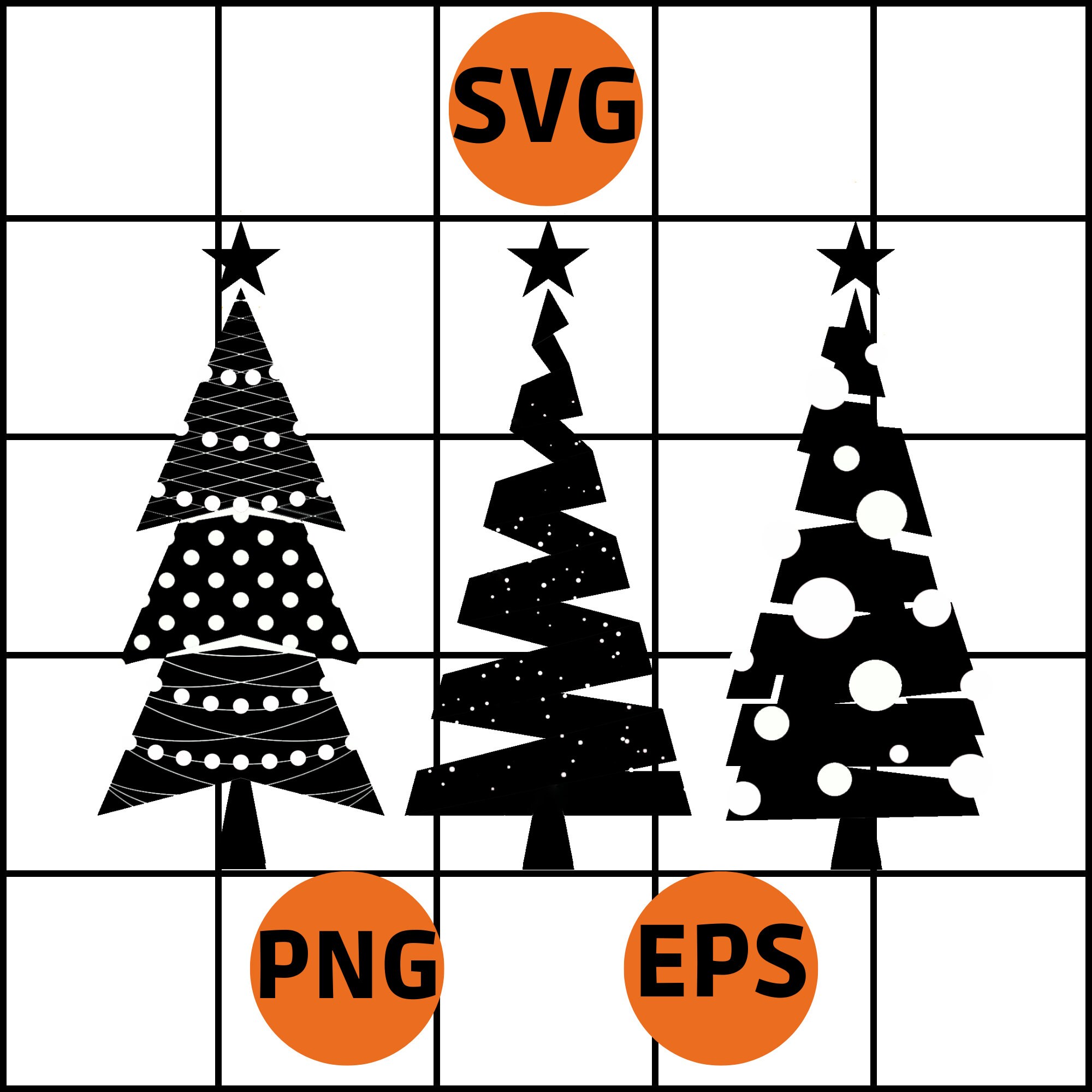 Christmas Tree SVG, Tree Svg, ,christmas SVG, Christmas Tree Clipart ...