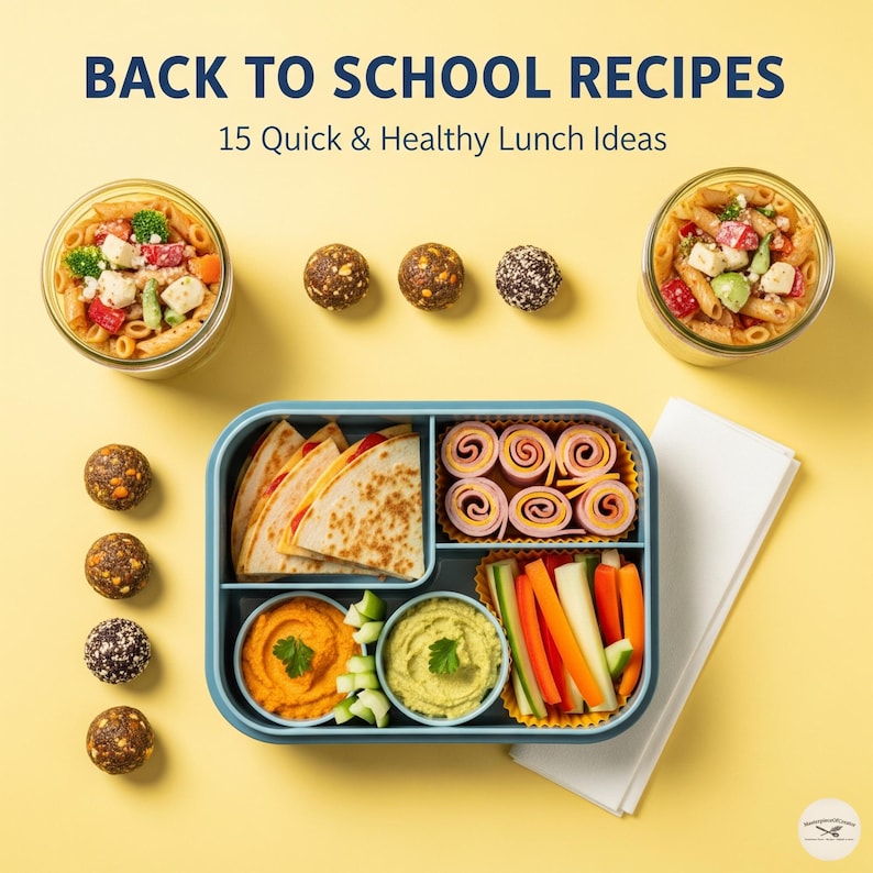 Back to School Recipe Bundle | 15 Quick & Healthy Kid-friendly Meals ...