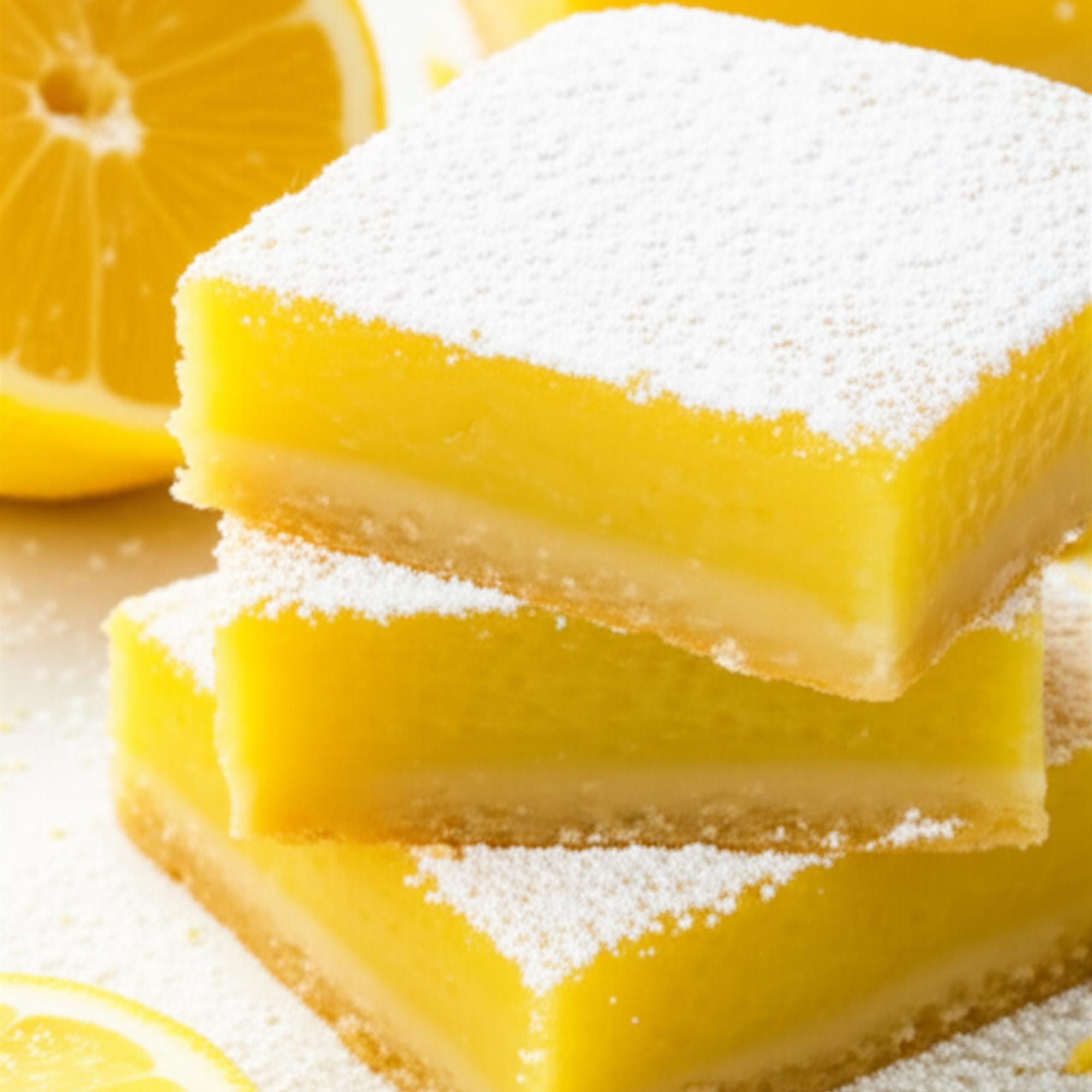 Lemon Bars Recipe | Printable Dessert Recipe | Instant Digital Download ...