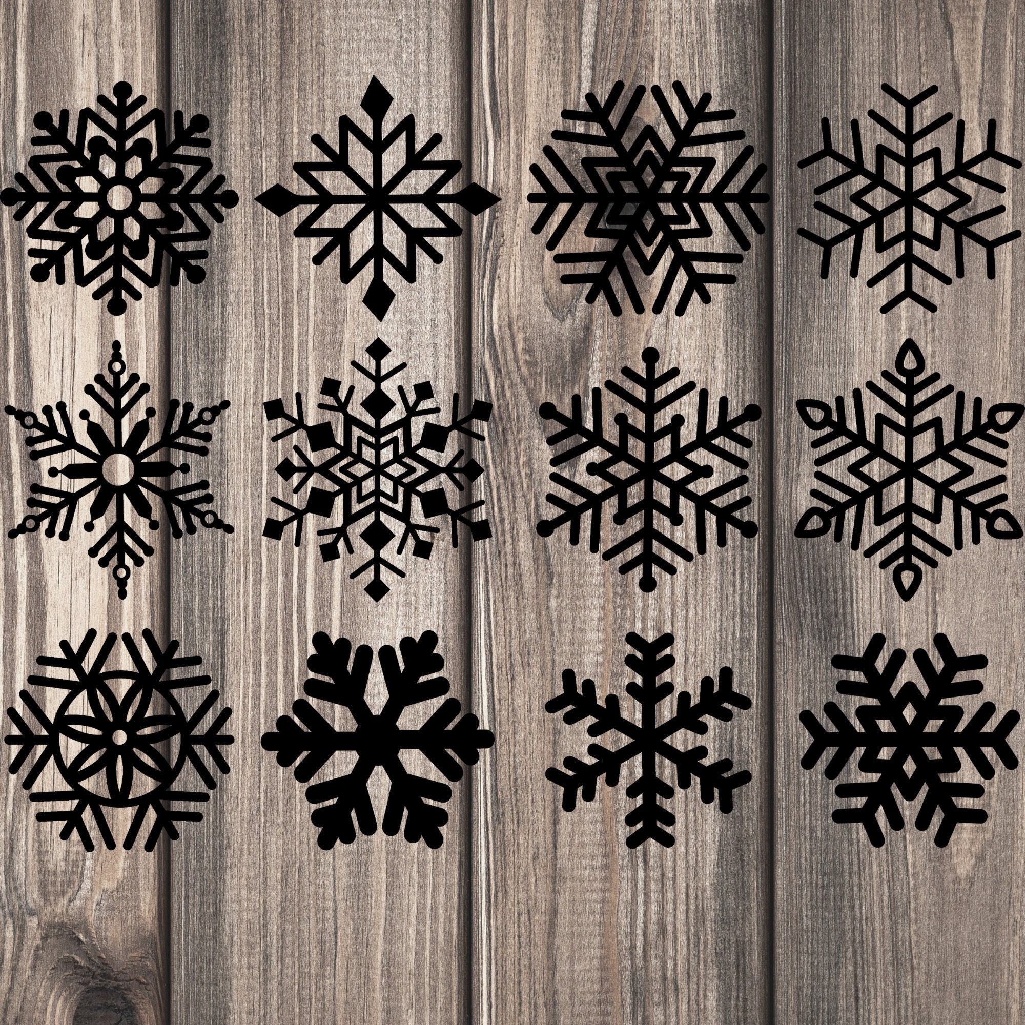 Snowflakes Svg Bundle,snowflake Svg , Flake Winter Svg,snowflake ...