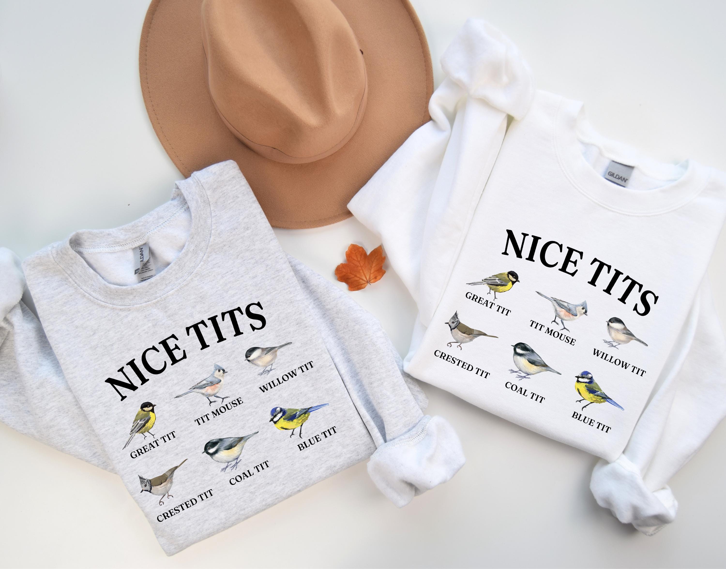 Tit Bird Sweatshirt, Birdwatcher Sweatshirt, Bird Lovers Sweatshirt ...