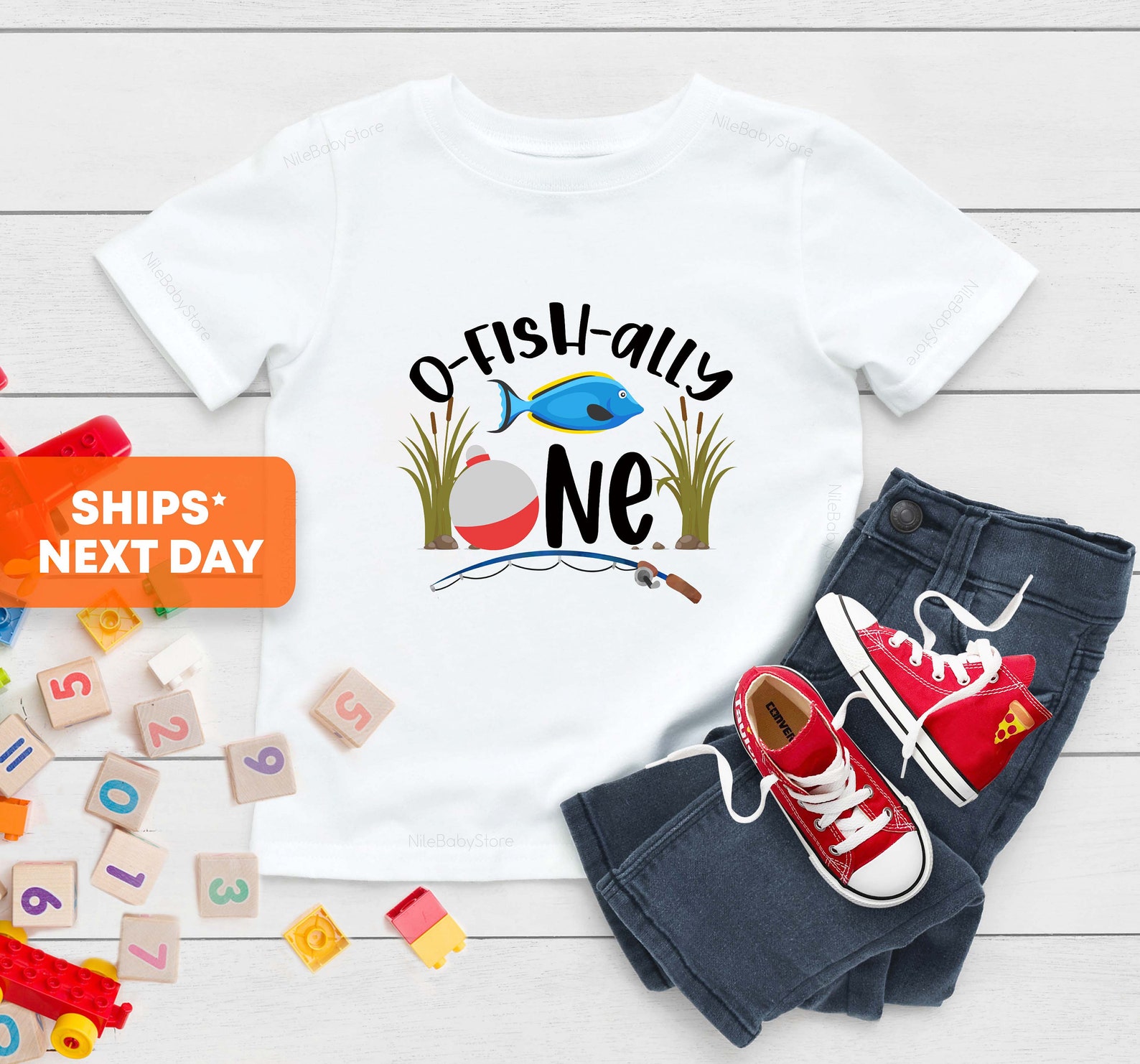 O-fish-ally One Smash Cake Onesie® Fish Birthday Onesie® 1st | Etsy