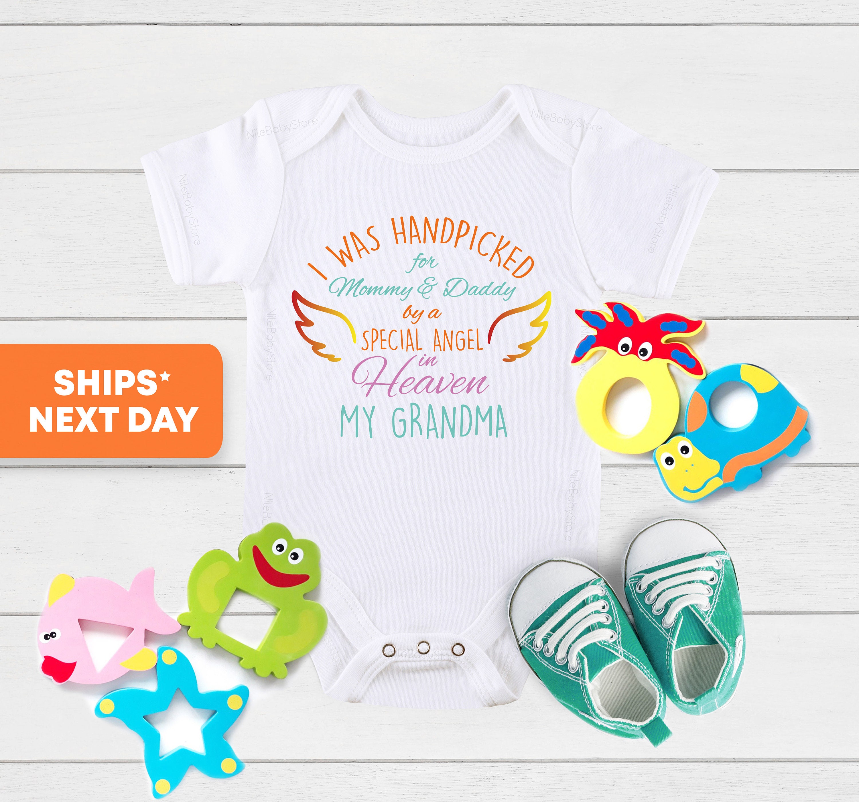 I Was Handpicked For My Mommy And Daddy By A Special Angel In Etsy 9186