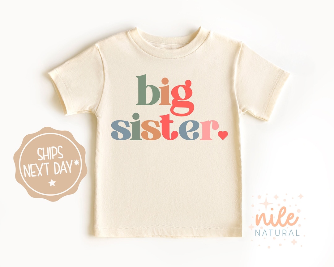 Big Sister Tshirt, Big Sister Announcement, 2nd Pregnancy Big Sister Announcement, Big Sister ...