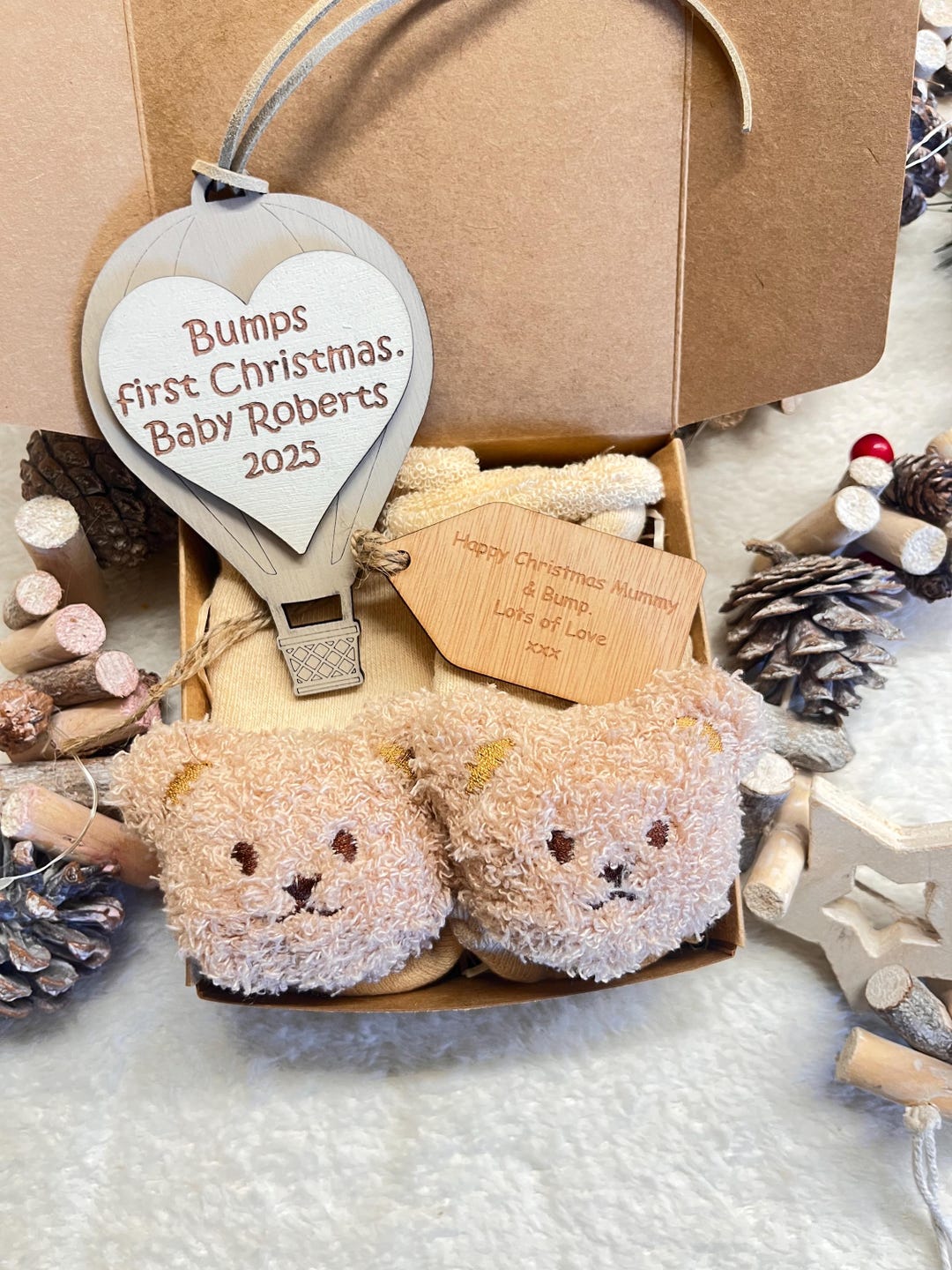 Mummy and Bumps First Christmas Gift Box for Mummy to Be Expecting ...