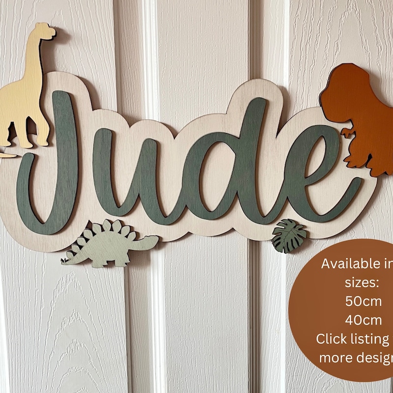 Large Name Sign - Etsy