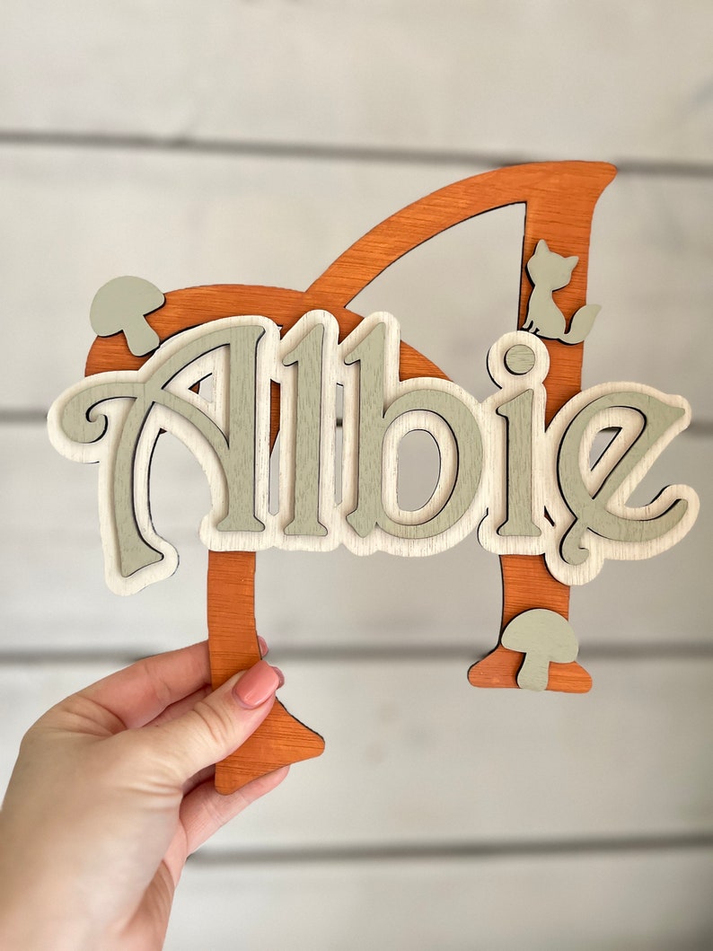 Personalised Under the Sea Wooden Name Sign: Nursery Decor,ocean Door ...