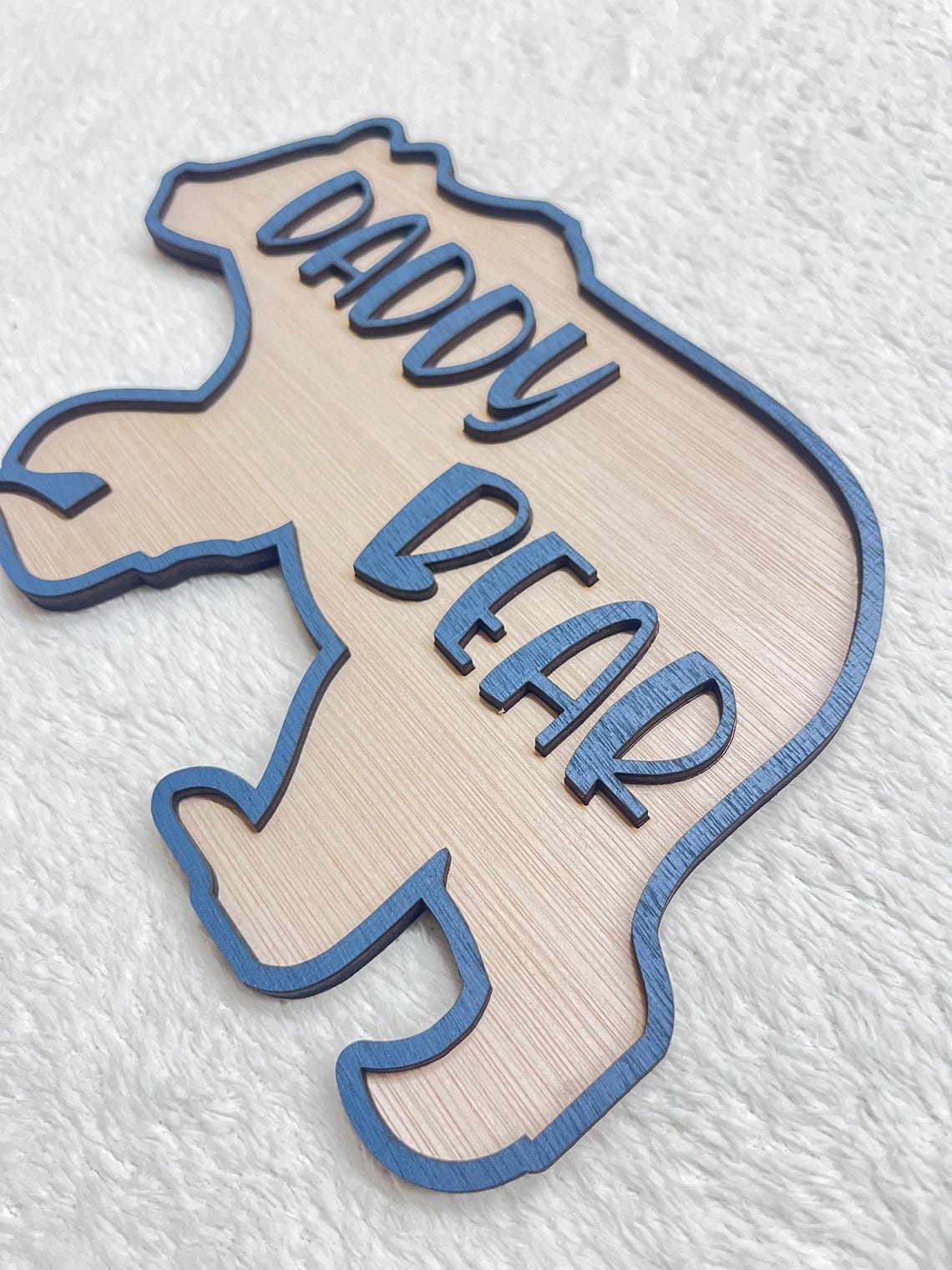 Daddy Bear Sign Farther’s Day Sign for Dads Office Father’s Day Gift ...