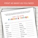 Teacher Favorite Things Survey Printable All About My Teacher - Etsy