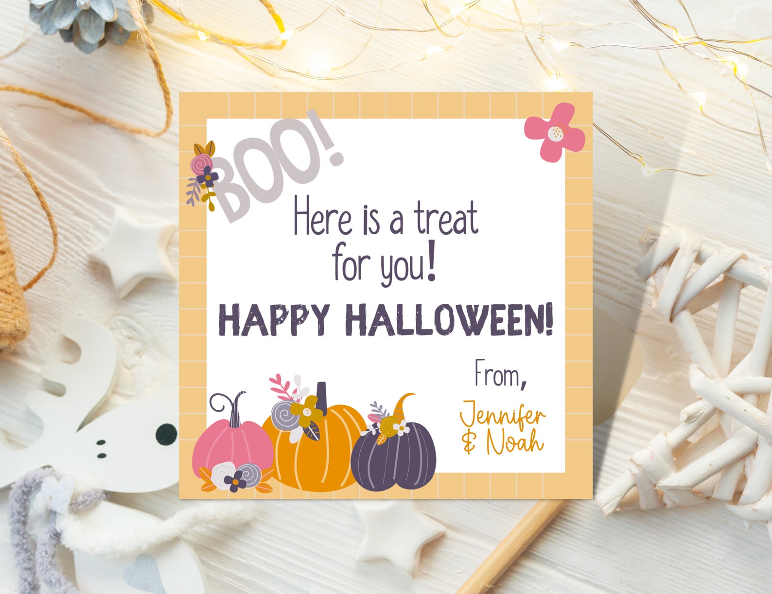 Halloween Treat Tags for Kids Printable Instant Download PDF - Etsy