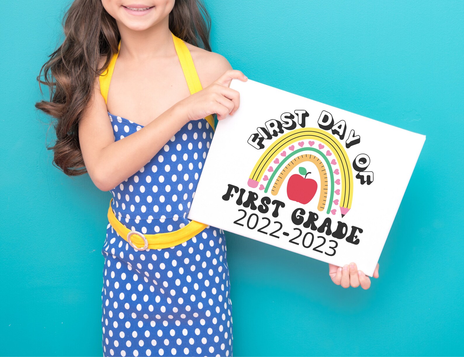First and Last Day of School Signs First Grade Printable - Etsy