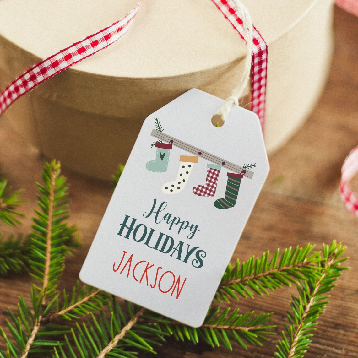 Printable Holiday Gift Tags Instant Digital Download PDF - Etsy