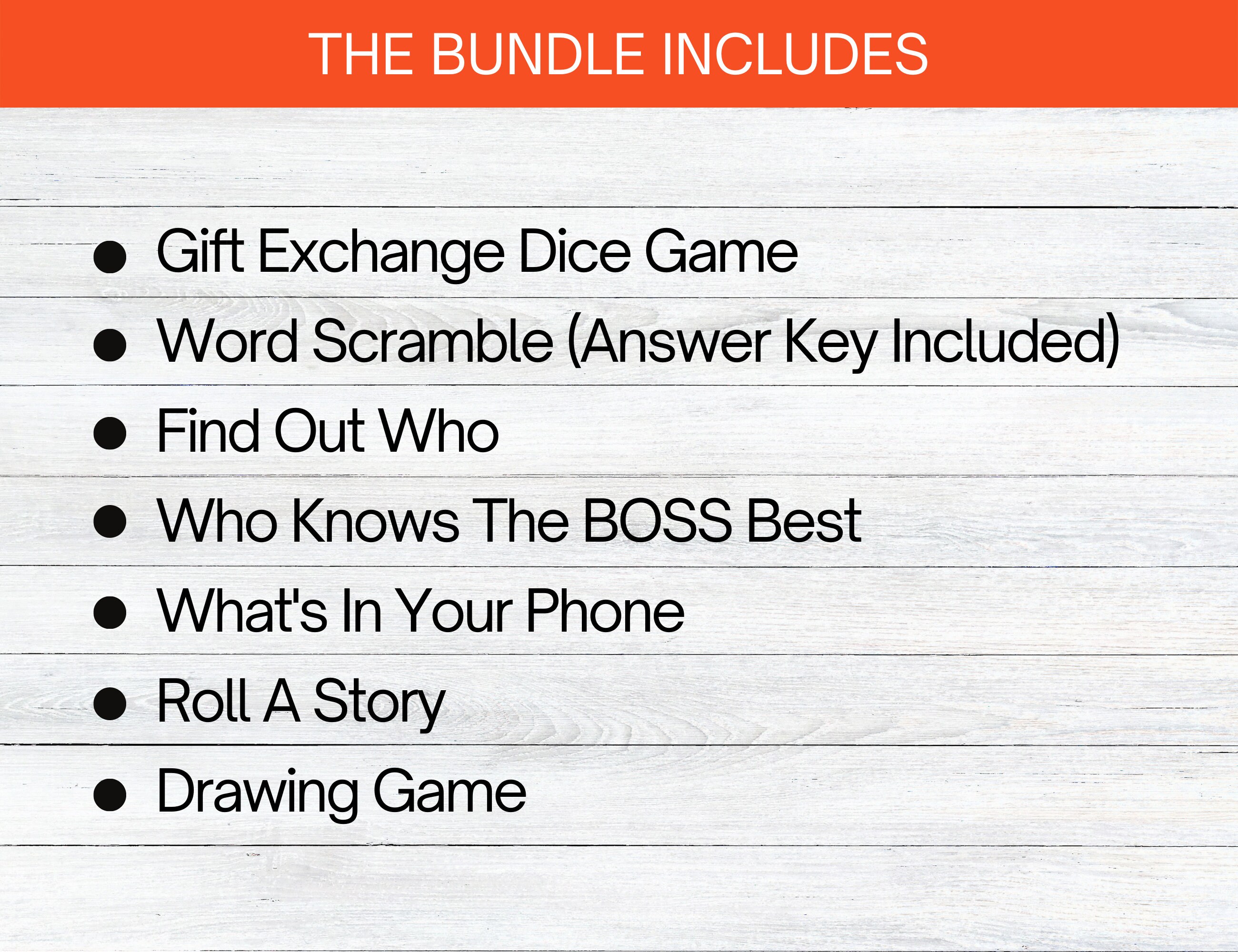 Printable Christmas Games Bundle, Holiday Party Games Printable, Roll ...