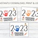 Preschool Graduation Handprint Art Template, Kids DIY Crafts, Keepsake ...