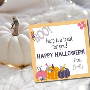 Halloween Treat Tags for Kids Printable Instant Download PDF - Etsy