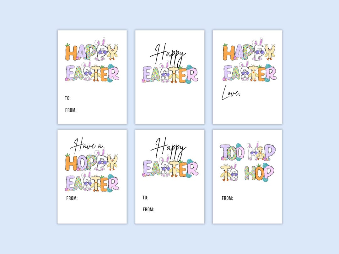 Funny Easter Cards for Kids | Printable Happy Easter Cards | Classroom ...