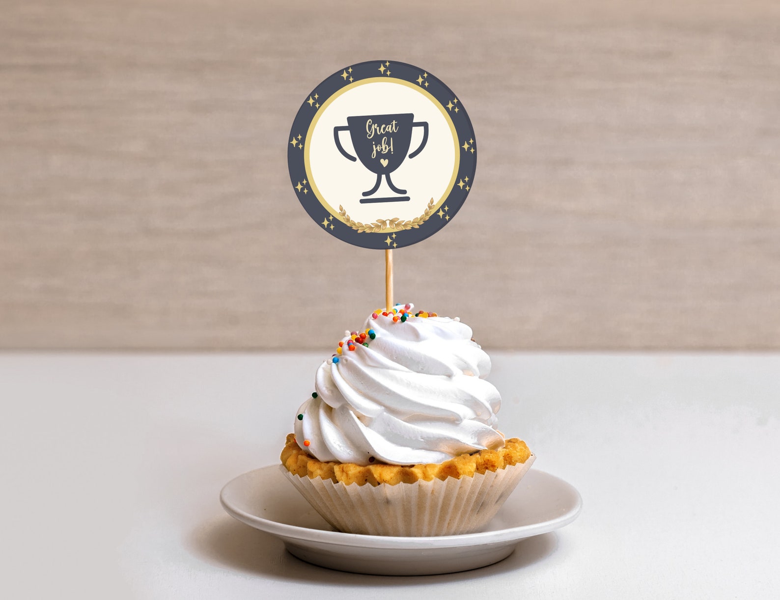 Printable Graduation Cupcake Toppers 2022, Instant Digital Download PDF ...