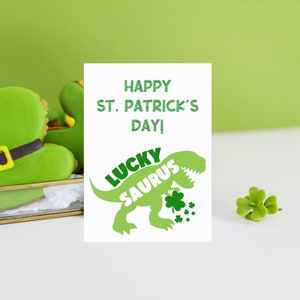 Printable St. Patrick's Day Cards, Good Luck Cards, School Class Party ...