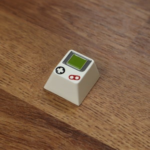 Retro Gameboy Metal Artisan Keycap for Mechanical Keyboards, Custom Key ...