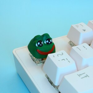 Peepo Artisan Keycap for Mechanical Keyboards Handmade Key - Etsy