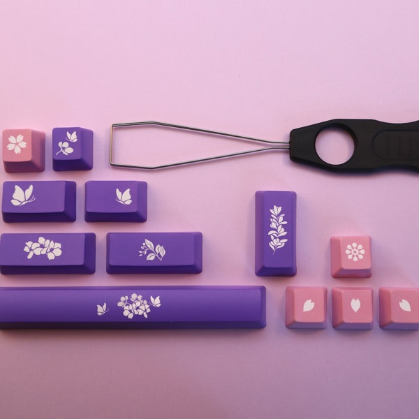Flower Keycaps Set - Etsy