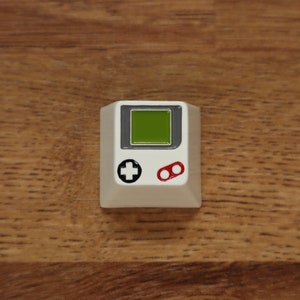 Retro Gameboy Metal Artisan Keycap for Mechanical Keyboards, Custom Key ...