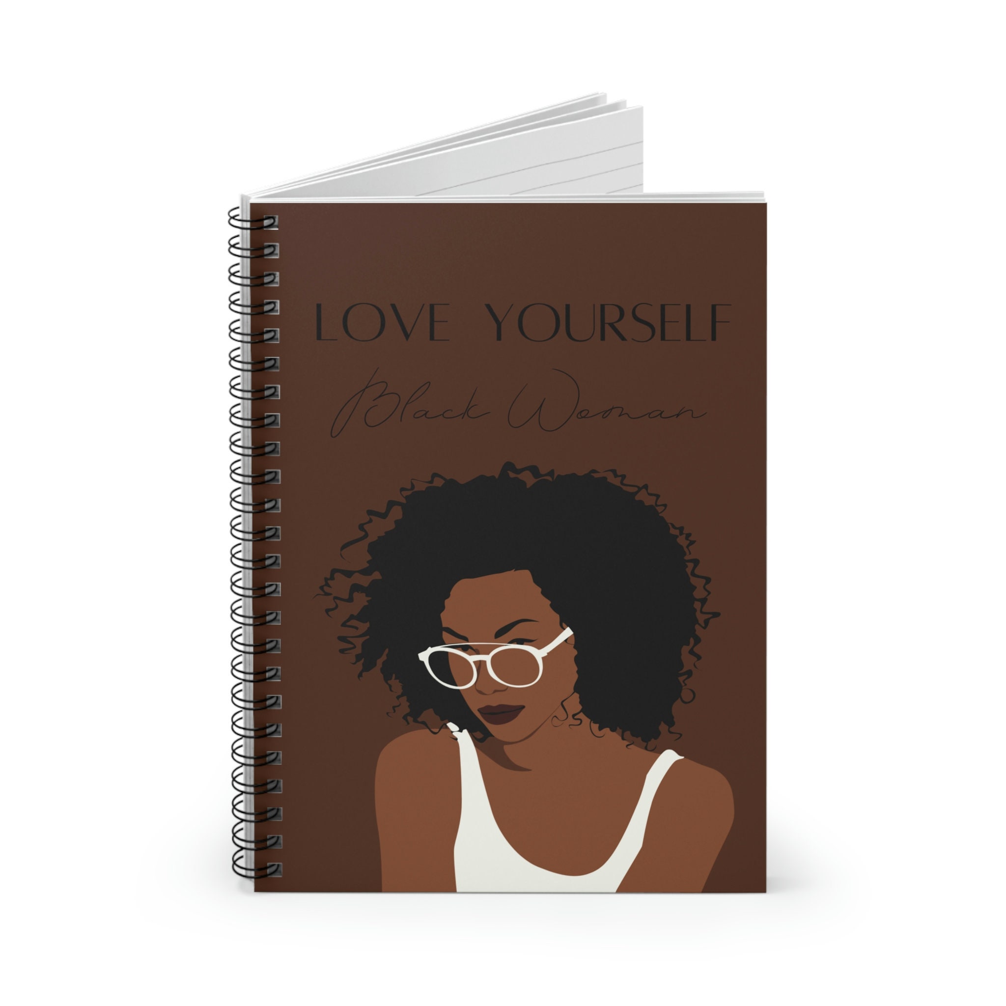 Black Woman Journal, Love Yourself Black Woman Journal, Love Yourself ...