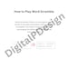 Word Scramble Printable Game Puzzle|easy Games With Bonus Hard Word ...