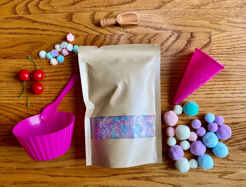 Ice Cream Sensory Bin for Toddlers | Summer Sensory Activity | Icecream ...