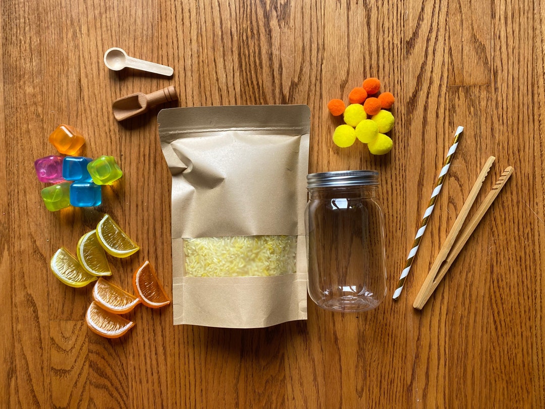 Lemonade Sensory Bin | Summer Sensory Activity for Toddlers - Etsy