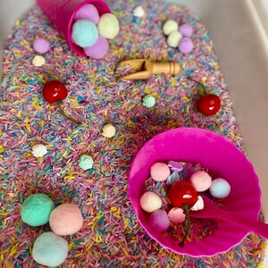 Ice Cream Sensory Bin for Toddlers | Summer Sensory Activity | Icecream ...