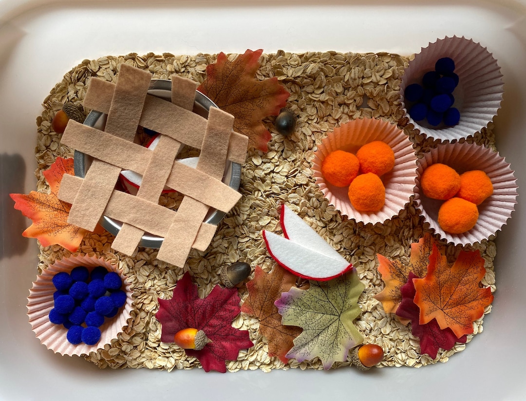 Apple Pie Sensory Bin | Fall/autumn/thanksgiving Baking Sensory ...