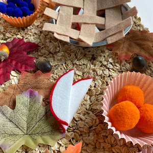 Apple Pie Sensory Bin | Fall/autumn/thanksgiving Baking Sensory ...