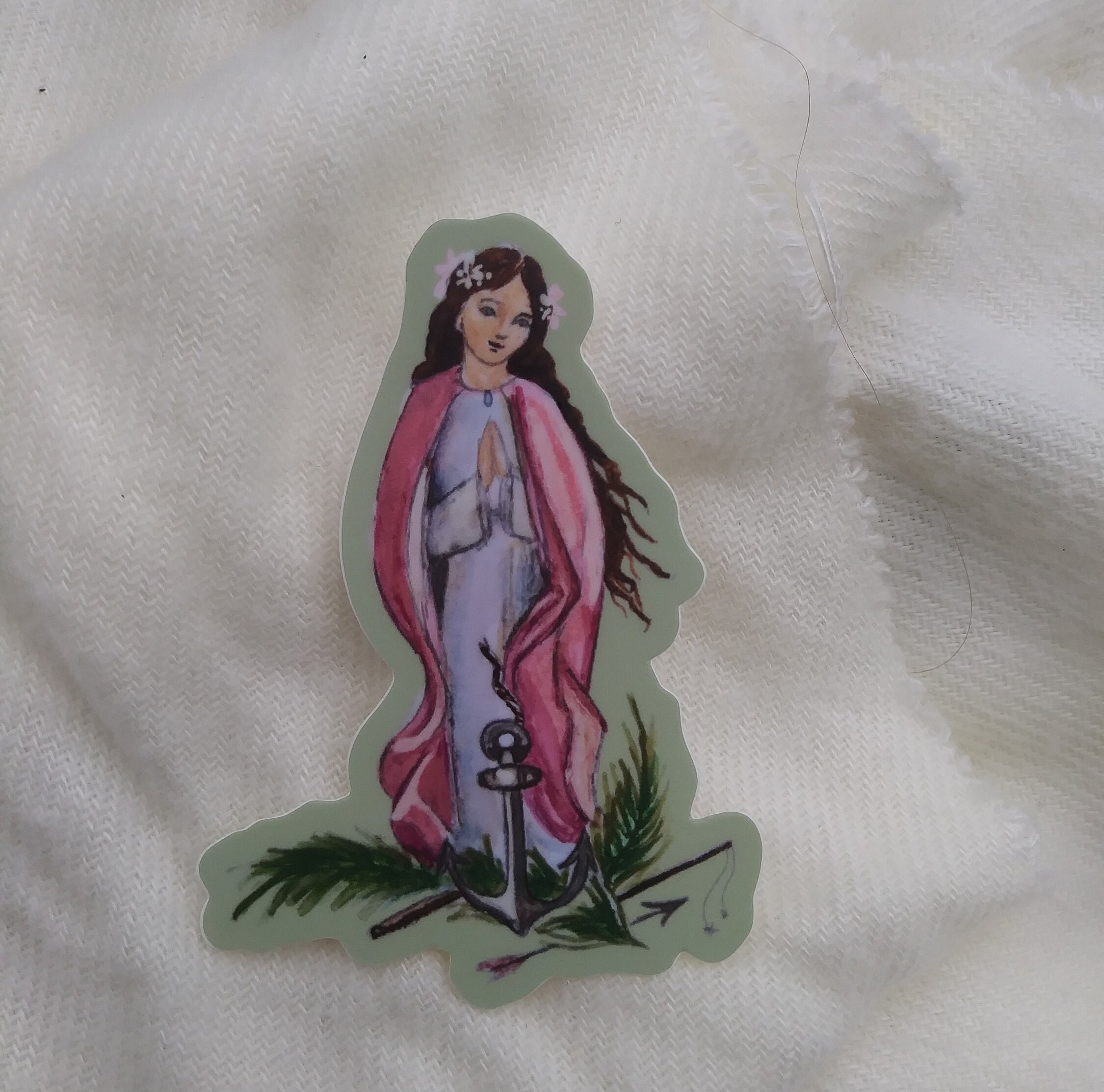 St. Philomena, Princess of Heaven - Etsy