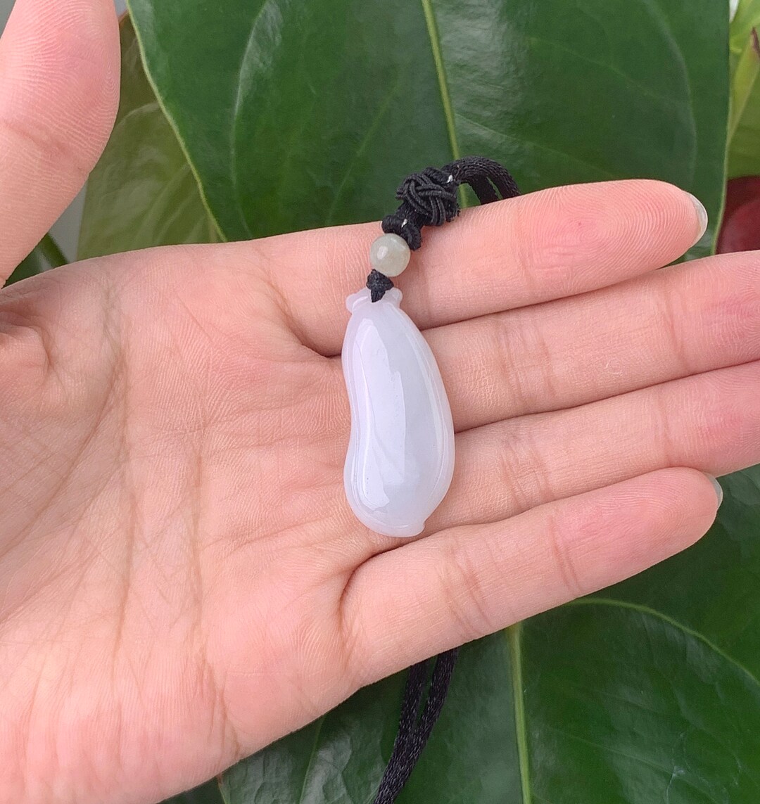 Statement Pendant Necklace Authentic Jade Pendant Natural Burmese ...