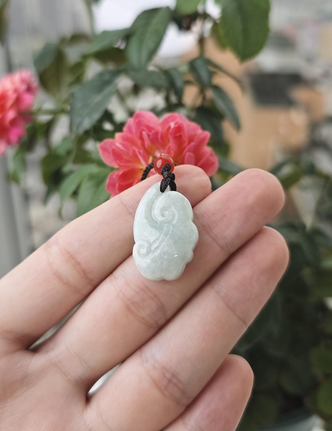 Statement Pendant Necklace Authentic Jade Pendant Natural Burmese ...