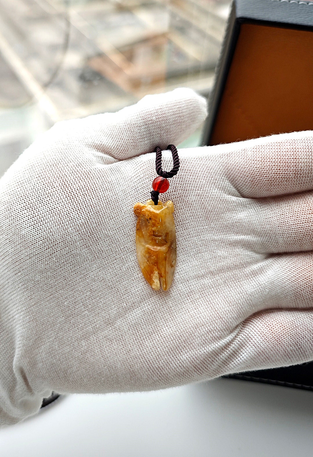 Authentic Honey Jade Pendant Natural Burmese Jadeite Genuine Grade A - Etsy