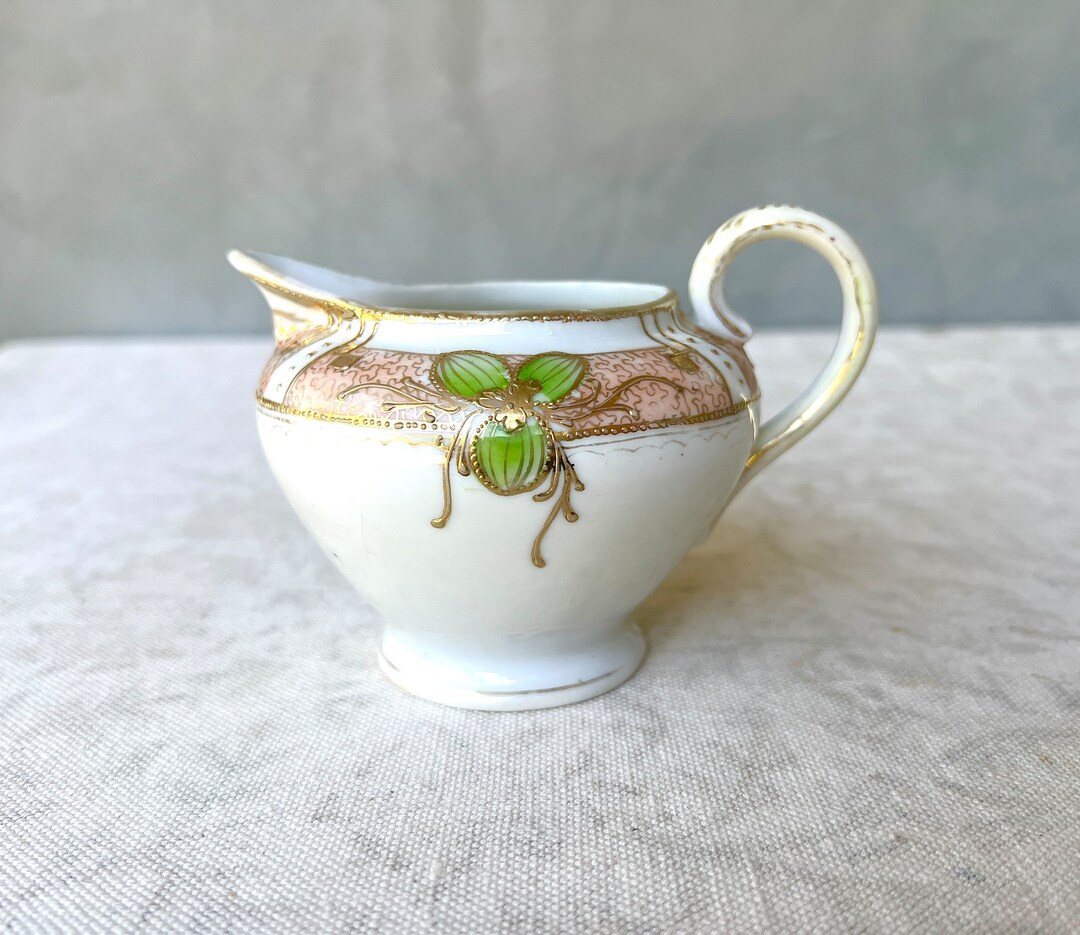 Nippon Gold Painted Small Pitcher - Etsy