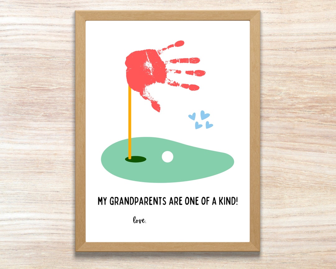 Grandparents Day Handprint Craft | Grandparents Day Craft ...