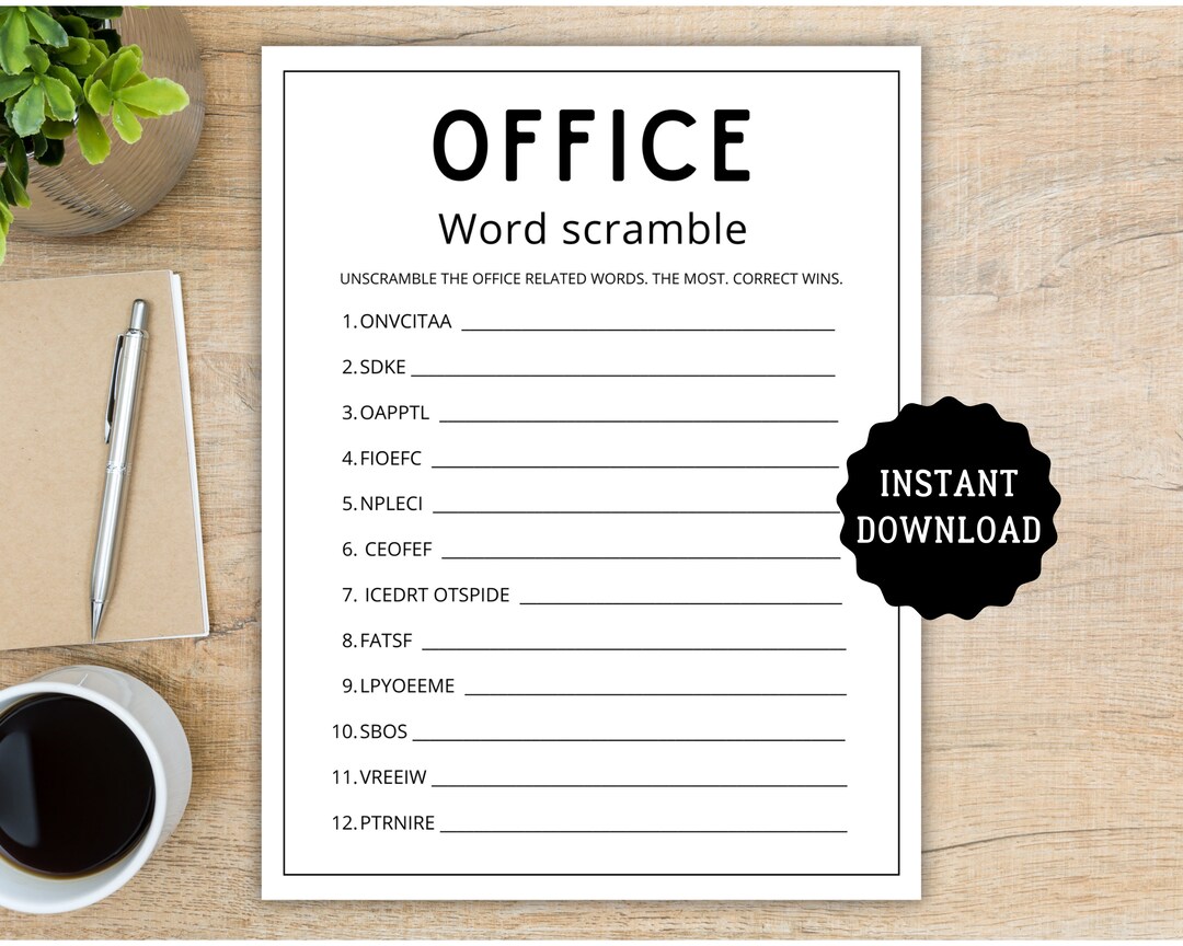 Find the Guest Bingo | Office Party Games | Work Games | Office Games ...