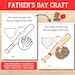 Father's Day Baseball Craft Father's Day Craft for Kids Simple Father's ...