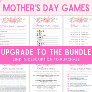 Mothers Day Left Right Game | Mothers Day Games | Games for Mom ...