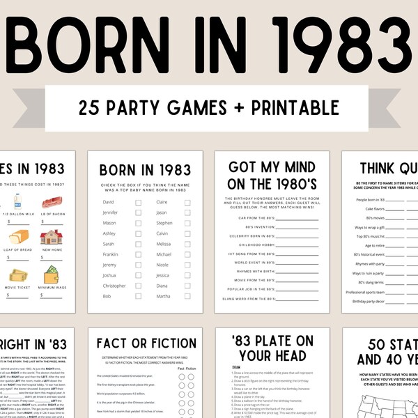 40th Birthday Party - Etsy