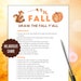 Draw Fall Game | Printable Autumn Party Game (digital Download) - Etsy
