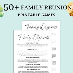 Family Reunion Game Bundle Family Reunion Games Family - Etsy