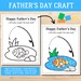 Father's Day Fishing Craft Father's Day Craft for Kids Simple Father's ...